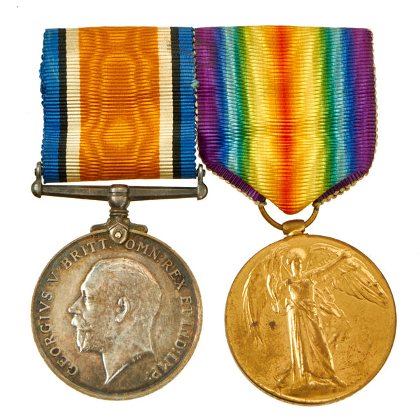 Original British WWI Royal British Army Named Rifle Brigade Medals Gro ...