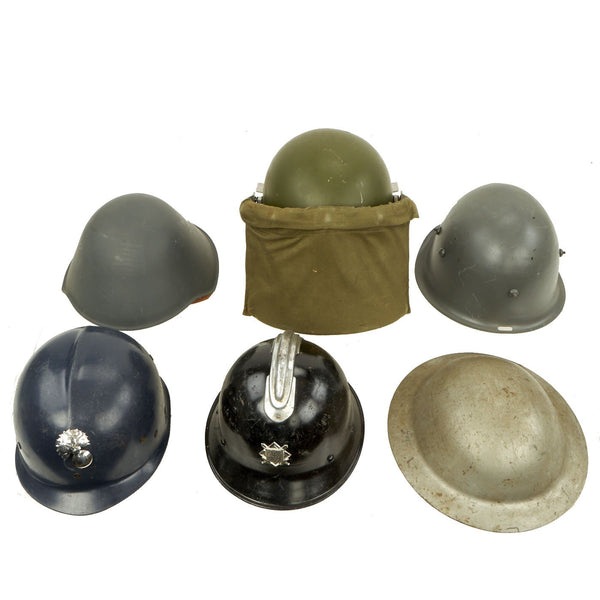 Original Cold War Military Helmet Lot - Set of 6 – International ...