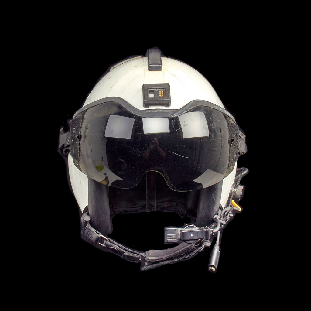 Original U.S. Navy Gentex HGU-84/P Rotary Wing Helmet with Dual Bungee ...