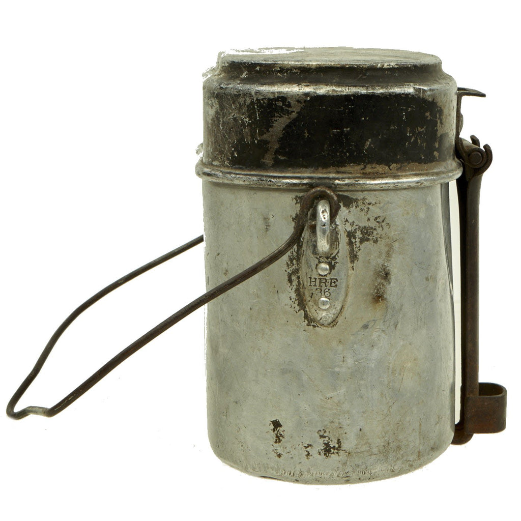 Original German Pre-WWII Kochgeschirr M31 Aluminum Mess Kit dated 1936 ...