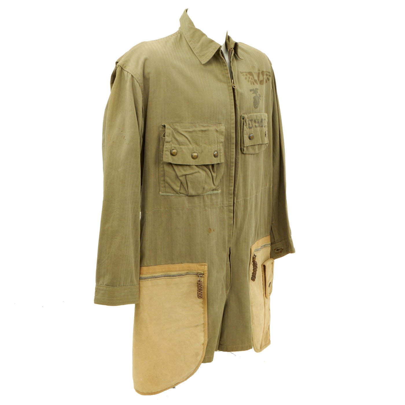 Original U.S. WWII USMC Paramarine Type 1 Jump Smock Paratrooper Jacke ...