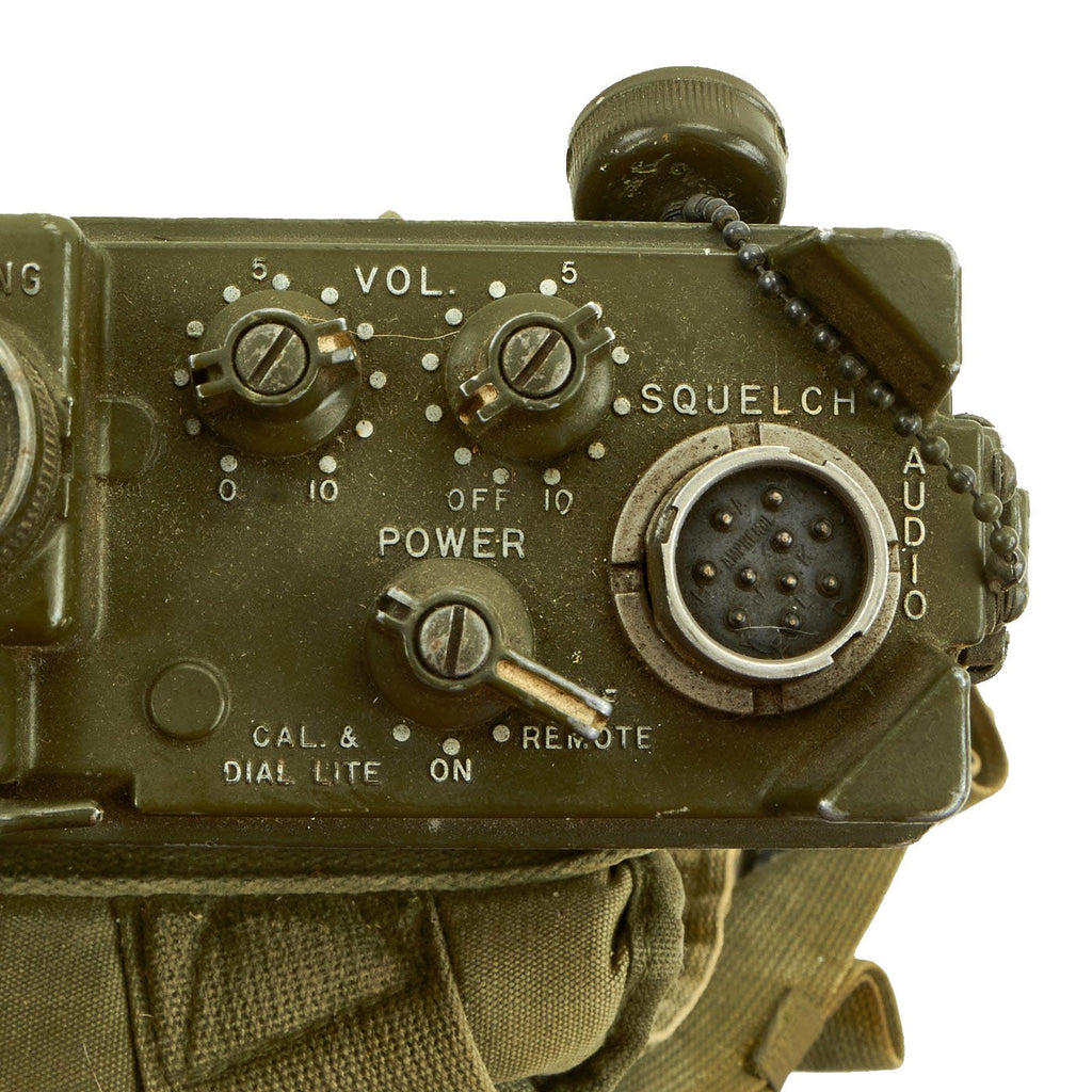 Original U.S. Korean & Vietnam War RT-176 AN/PRC-10 Backpack Radio Rig ...