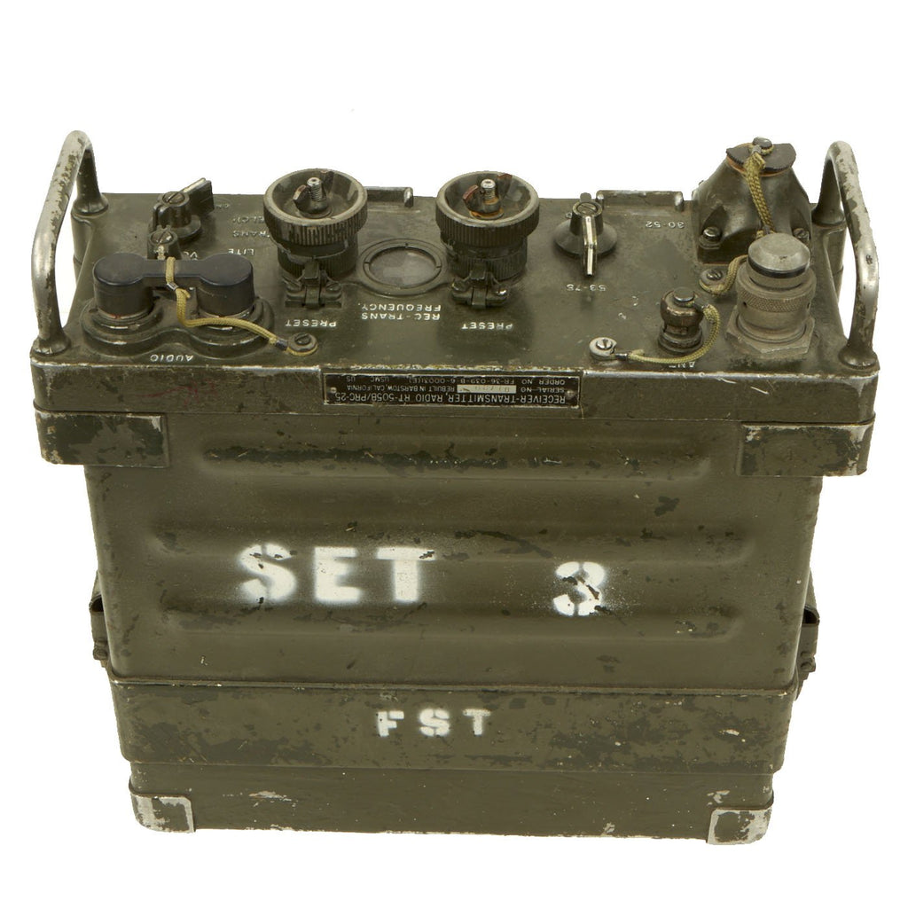 Original U.S. Vietnam War USMC RT-505B PRC-25 Field Radio Receiver-Tra ...