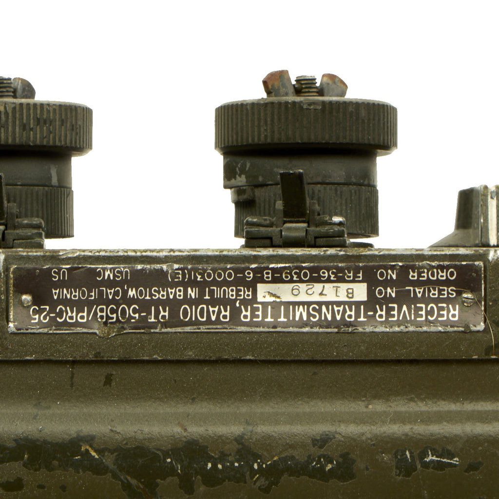 Original U.S. Vietnam War USMC RT-505B PRC-25 Field Radio Receiver-Tra ...