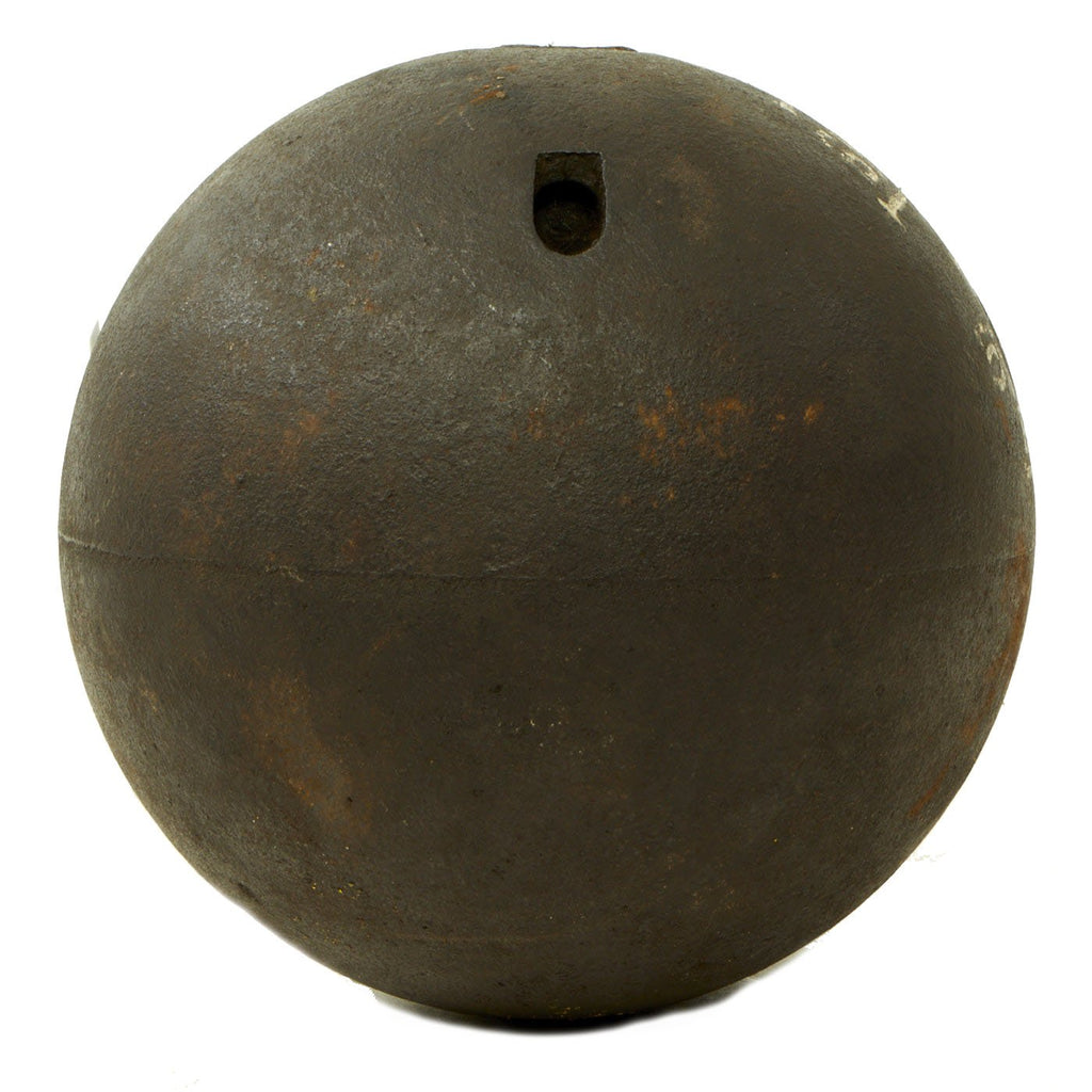 Original U.S. Civil War Confederate Spherical 8 Inch Mortar Shell ...