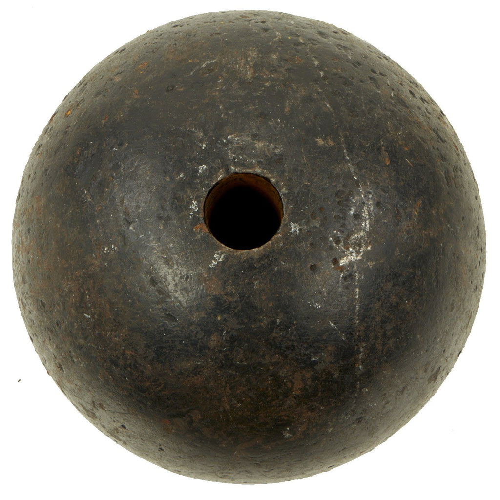 Original U.S. Civil War Confederate States Spherical 32lb Cannon Ball ...