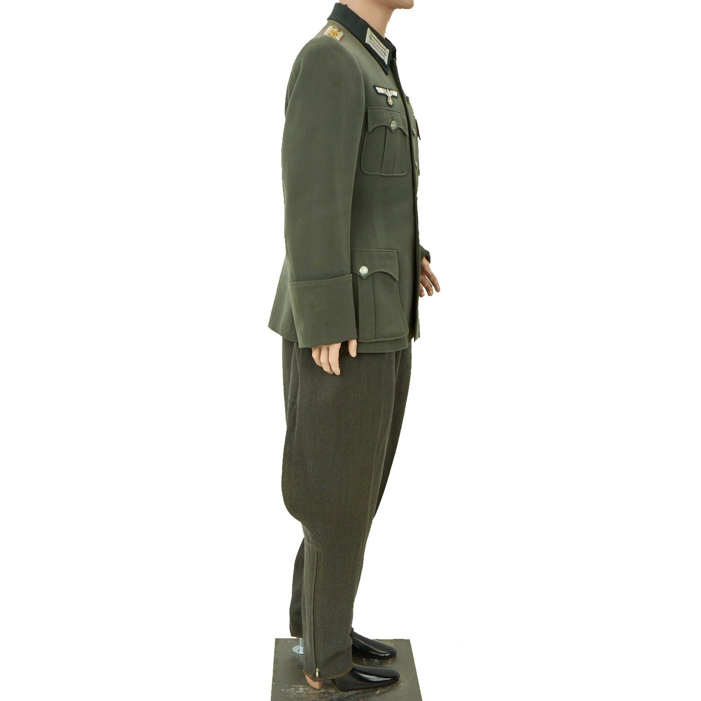 Original German WWII Panzer Officer M40 Feldbluse with Breeches ...