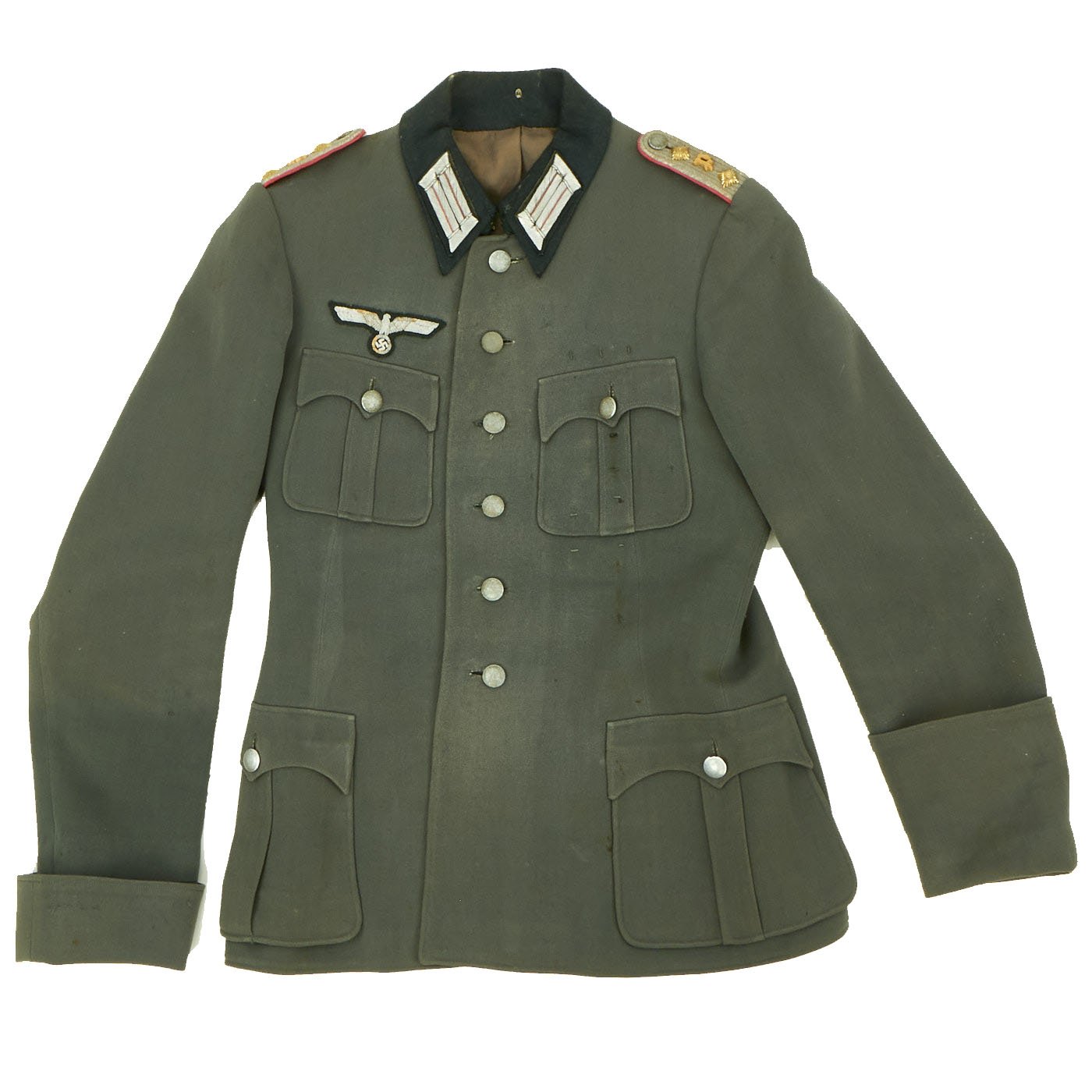 Original German WWII Panzer Officer M40 Feldbluse with Breeches ...