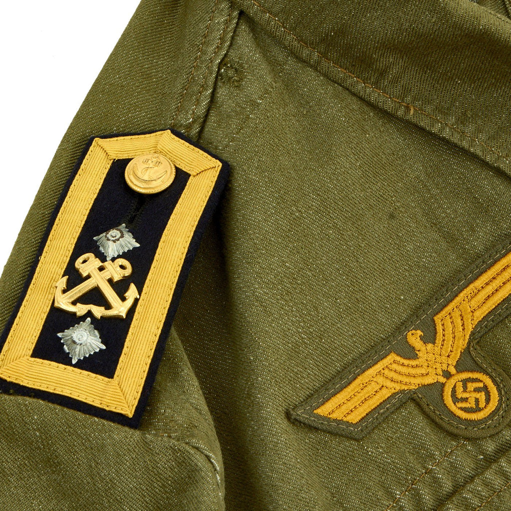 Original German WWII Kriegsmarine U-Boat Crew Uniform Converted from C ...