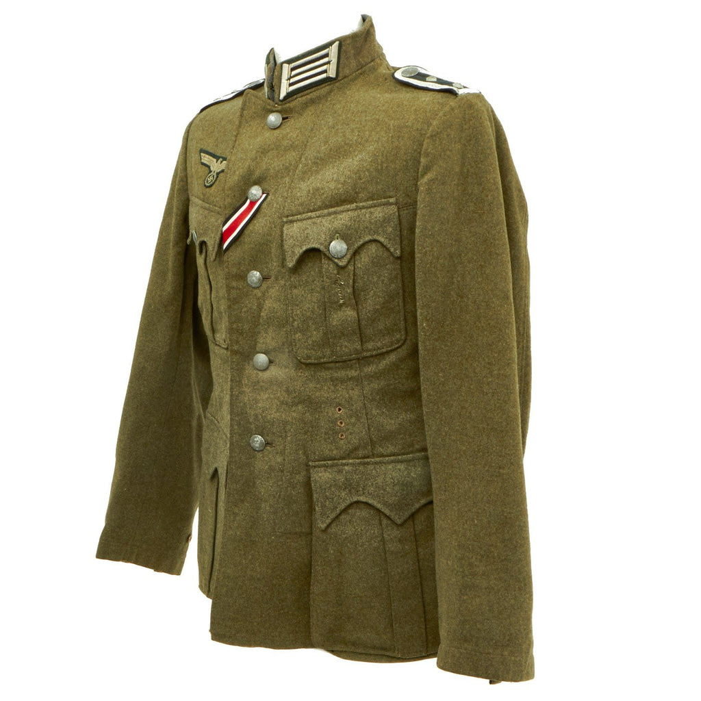 Original German WWII Gebirgsjager Engineer NCO Tunic- Period Wartime c ...