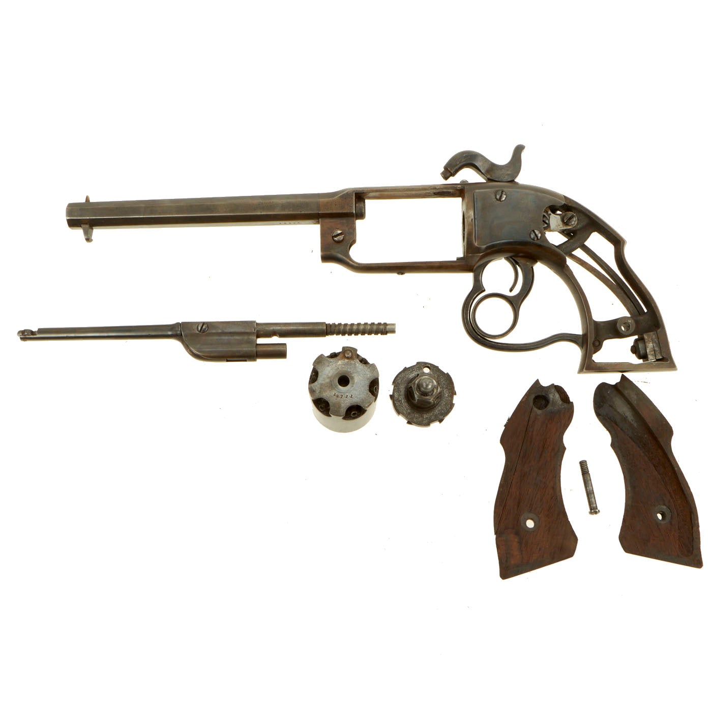 Original U.S. Civil War Savage 1861 Navy Model .36 Caliber Percussion ...