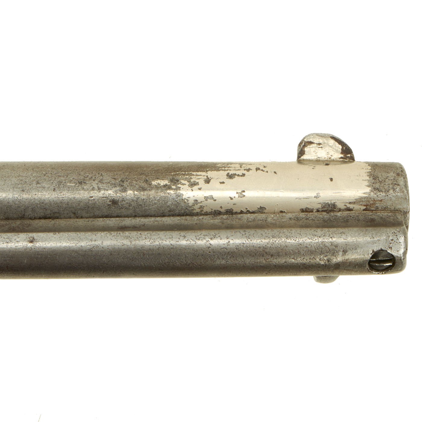 Original U.S. Colt .45cal Nickel-Plated Single Action Army Revolver ma ...