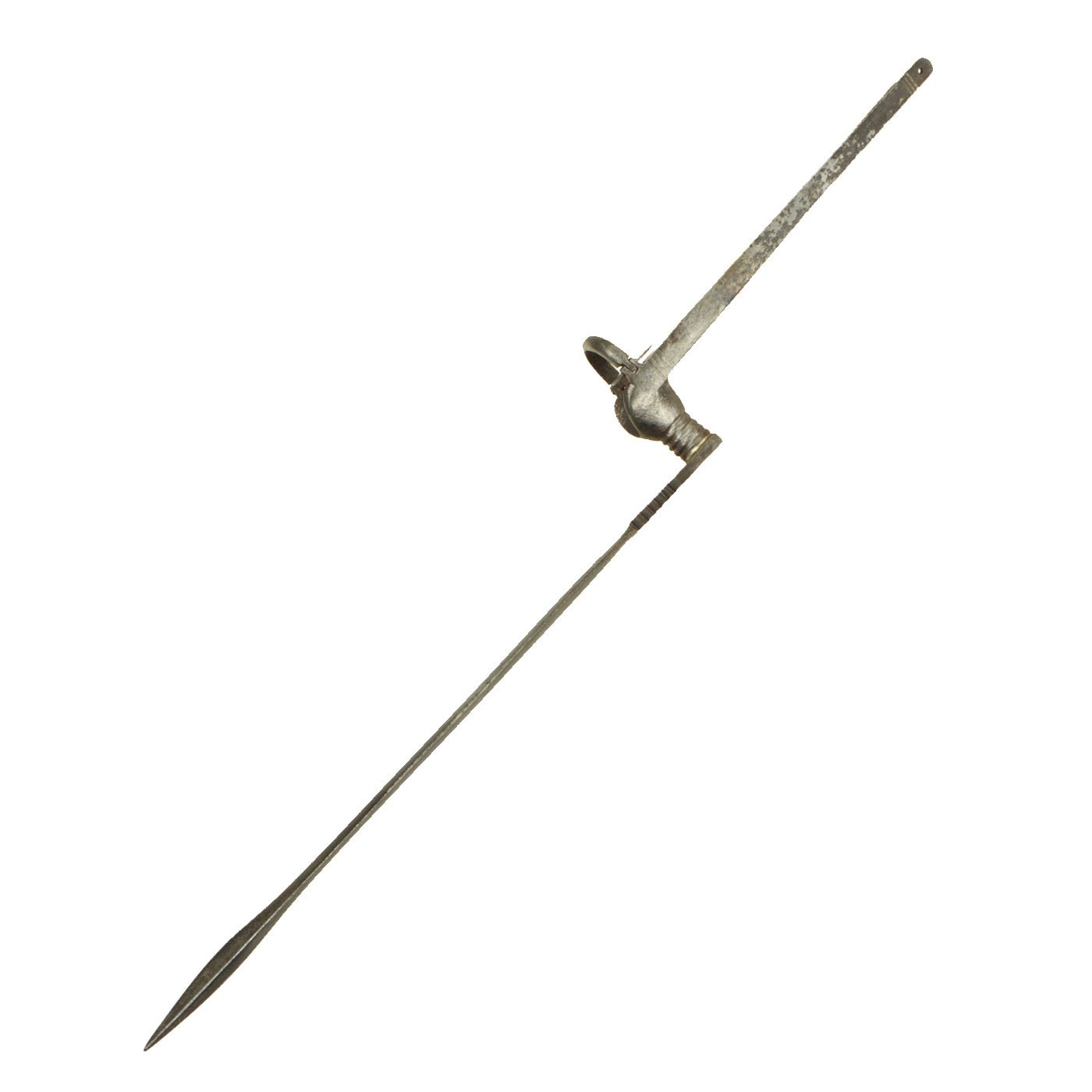 Original Indian Late 17th - Early 18th Century Matchlock Musket Bayone ...