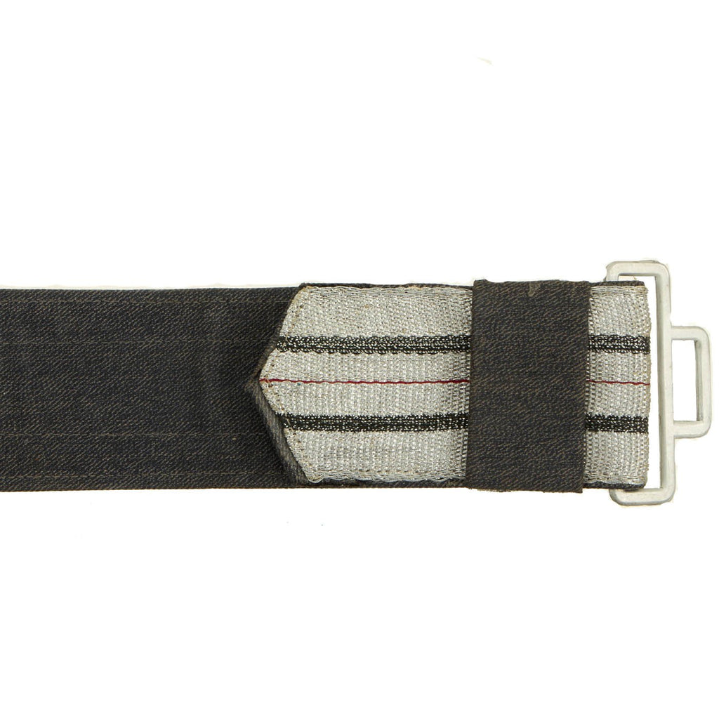 Original German WWII Luftwaffe Officer's Dress Brocade Belt with Alumi ...