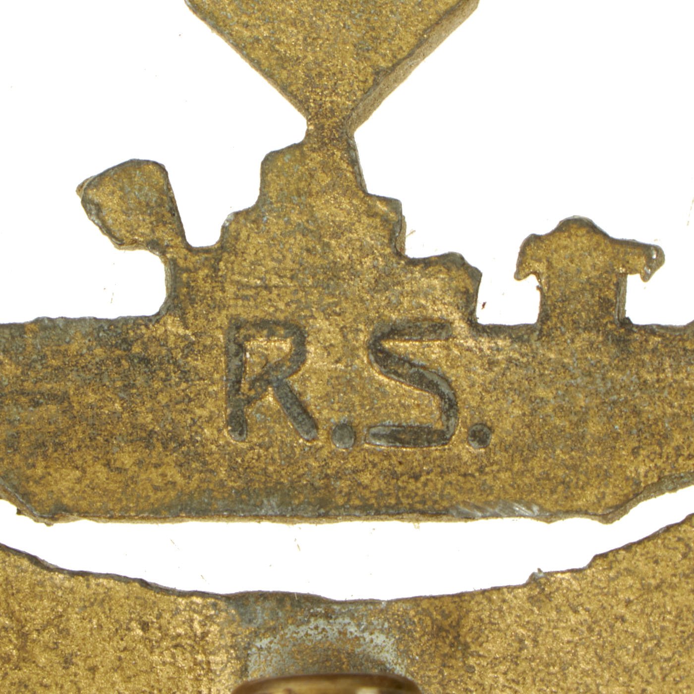 Original German WWII Kriegsmarine Metal U-Boat War Badge by Rudolph So ...