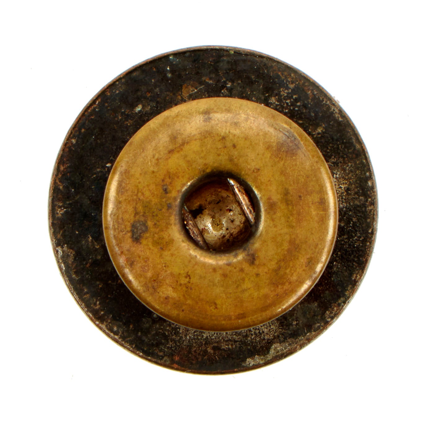 Original German NSDAP Party Enamel Buttonhole Pin and Securing Snap ...