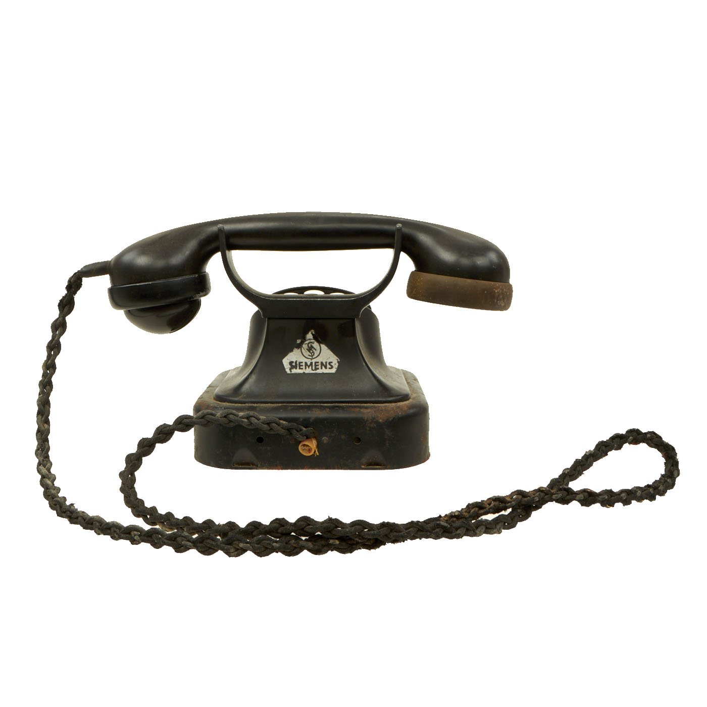 Original German WWII Military Staff Desk Rotary Telephone by Siemens ...