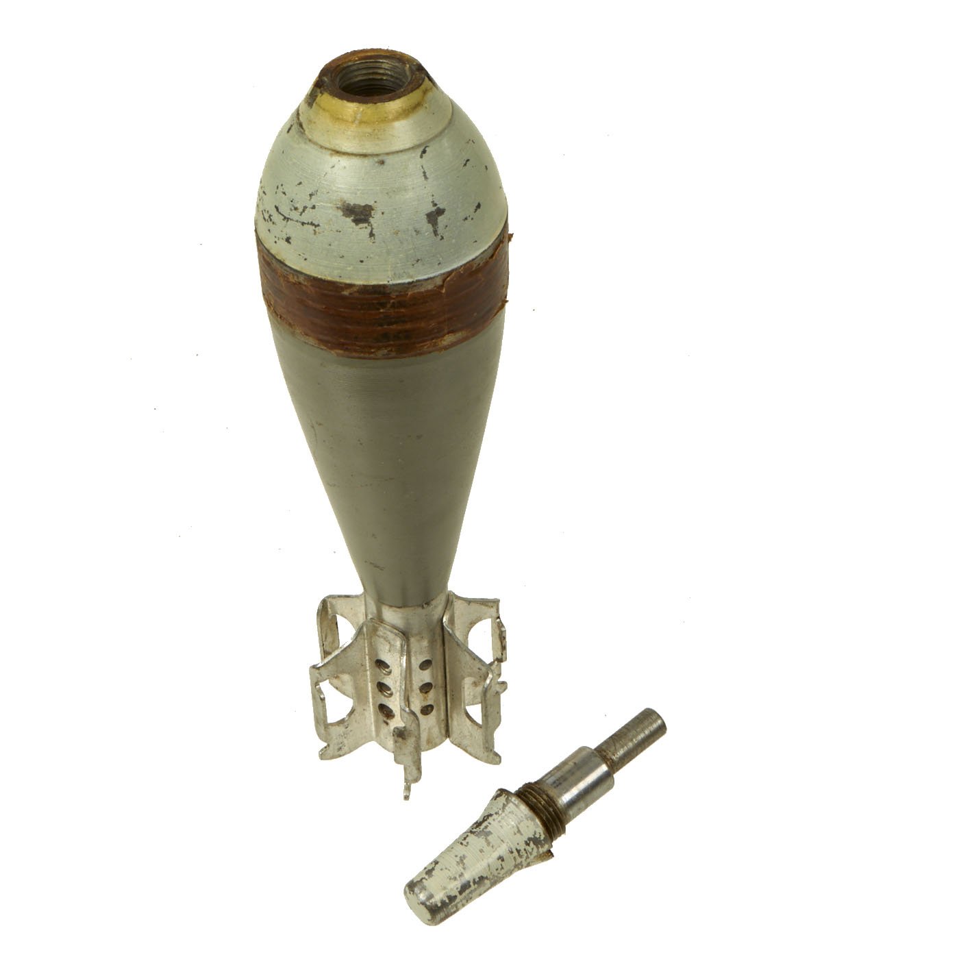 Original U.S. WWII Type Deactivated 81mm M43 Mortar Shell Round - Iner ...