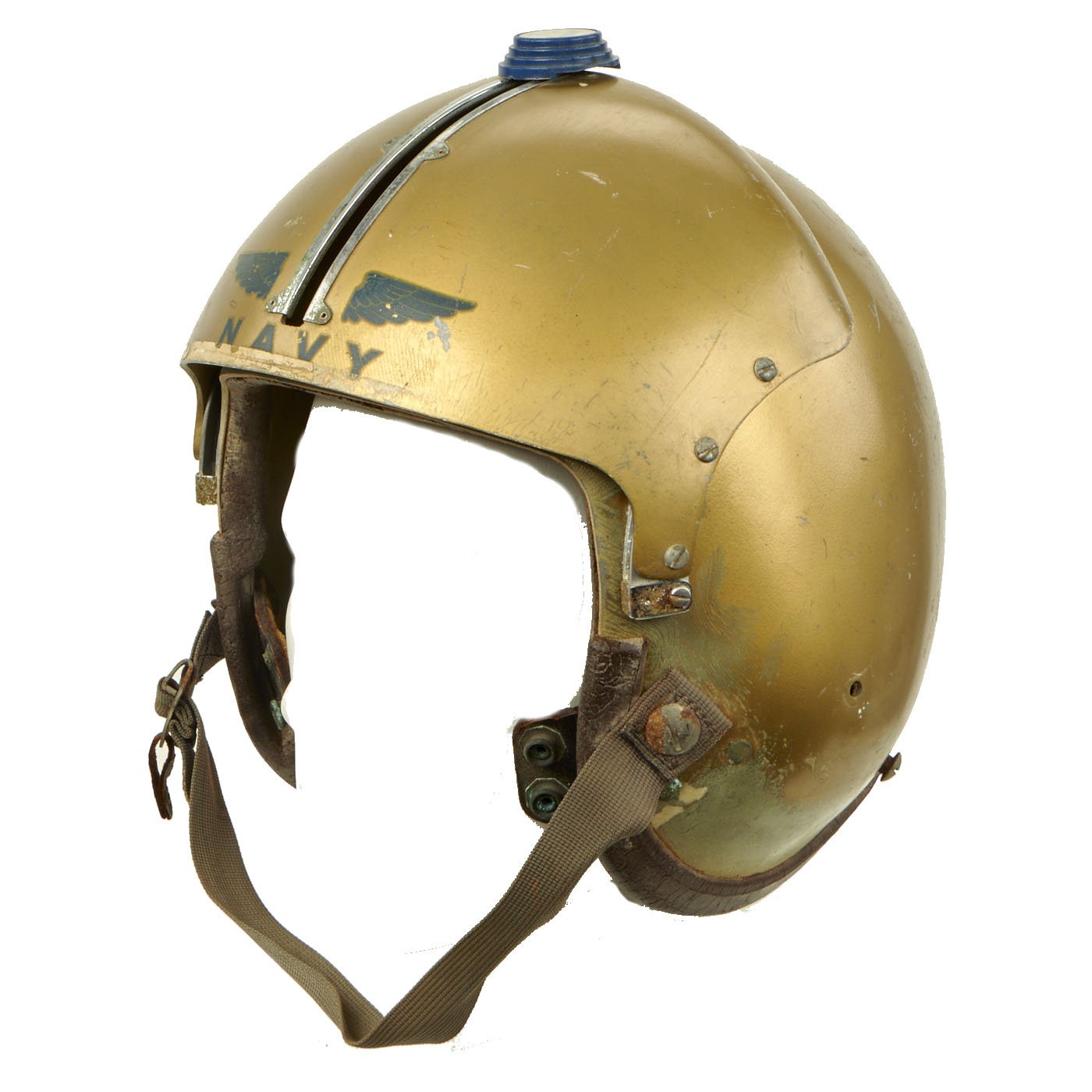 Original U.S. Navy USN Late 1950s APH-5 Flight Helmet size Medium by M ...