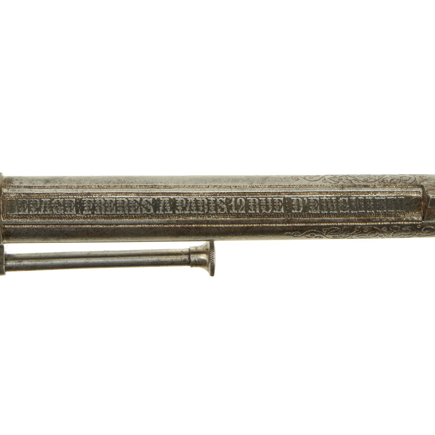 Original Civil War French Lefaucheux M1854 Cavalry Model Pinfire Revol ...