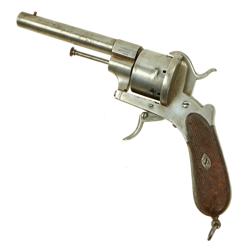Original Spanish Double Action 11mm Pinfire Revolver by Francisco Larr ...