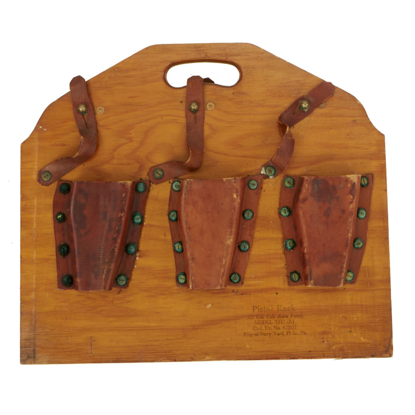 Original U.S. WWII Navy Colt .45 1911 Automatic Pistol Rack ...