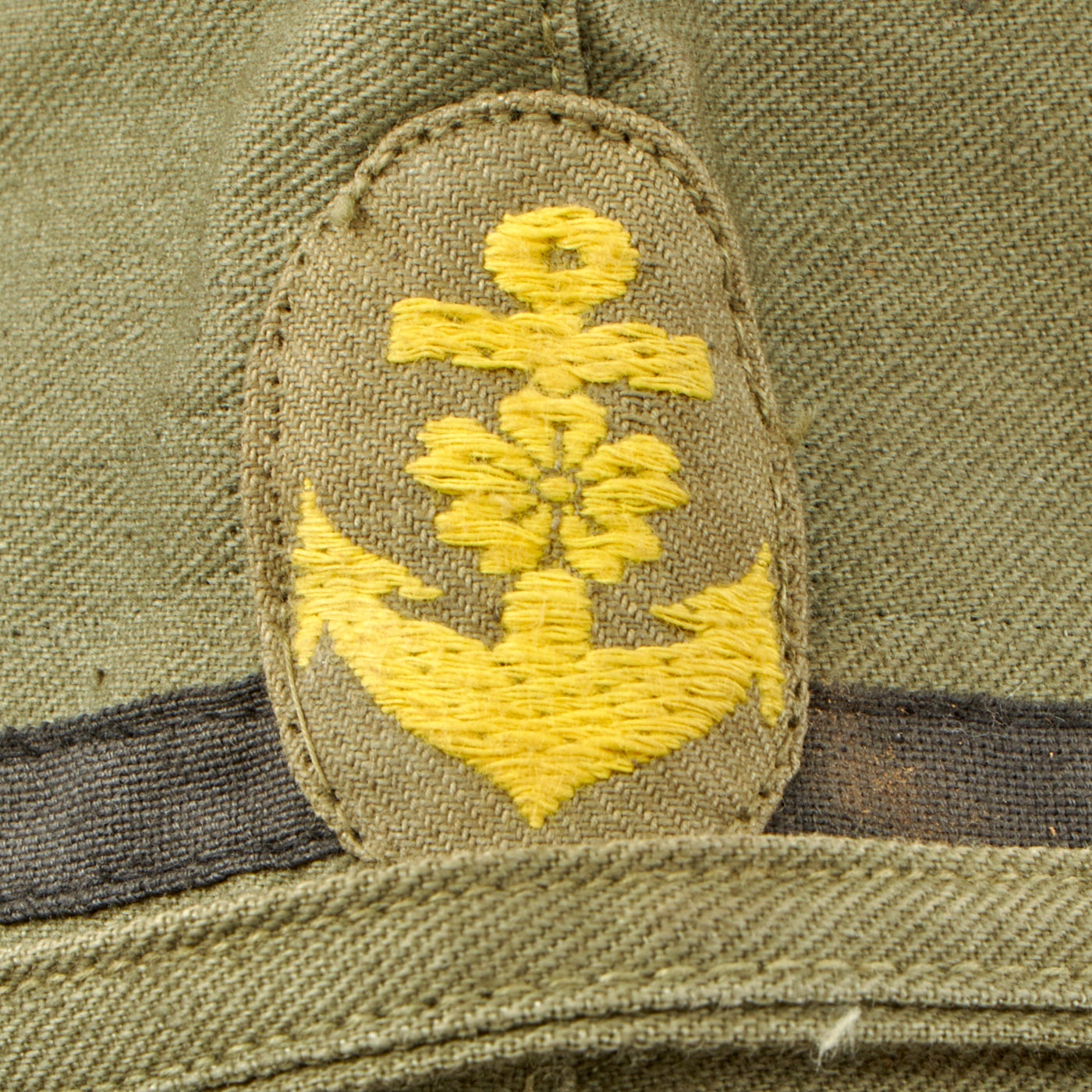 Original WWII Japanese Special Naval Landing Forces Petty Officer Cott ...