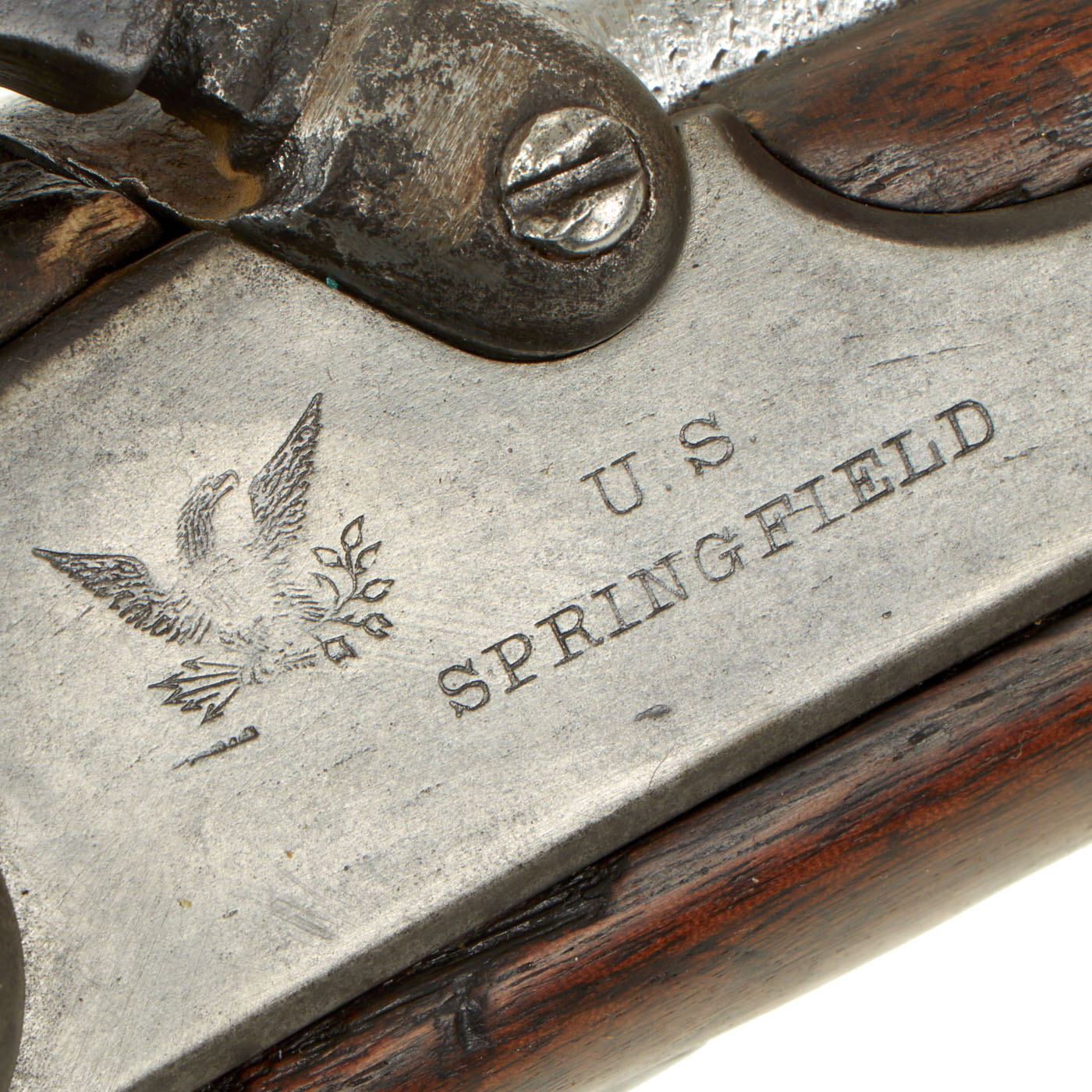 Original U.S. Civil War Springfield Model 1861 Rifled Musket by Spring ...