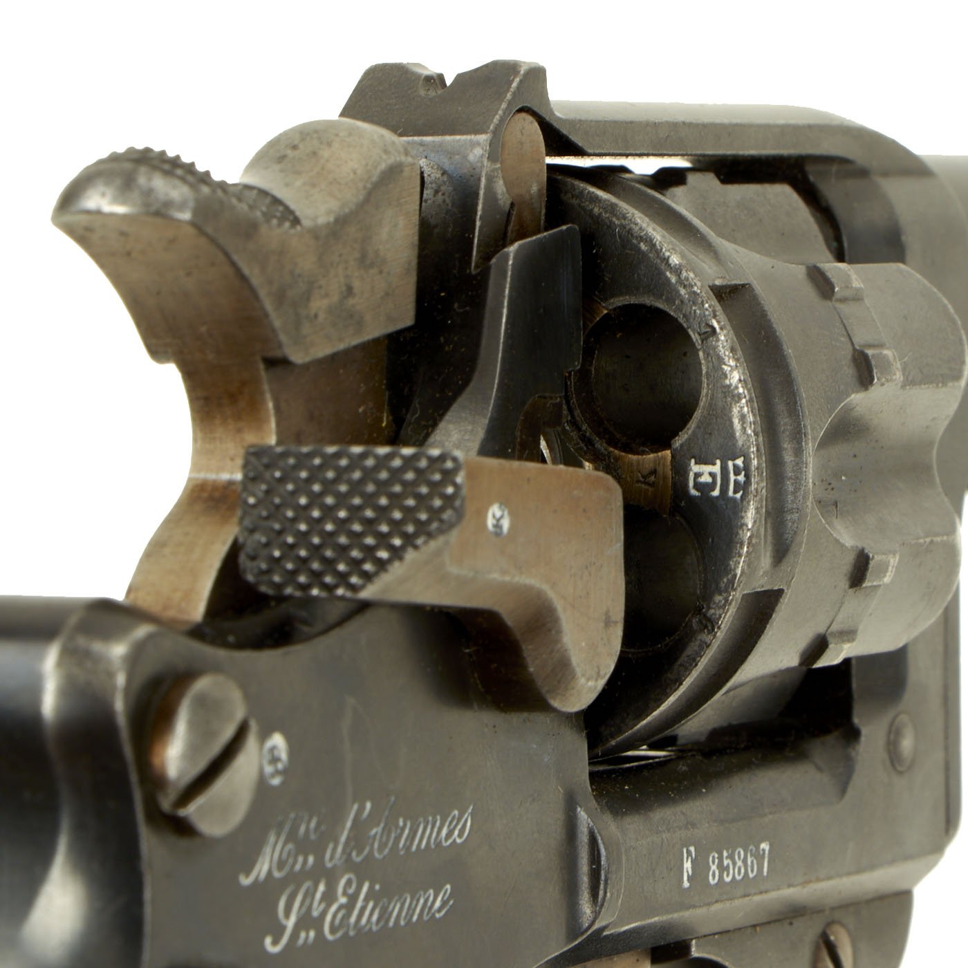 Original French Modèle 1892 Lebel Revolver in 8mm dated 1896 - Serial ...