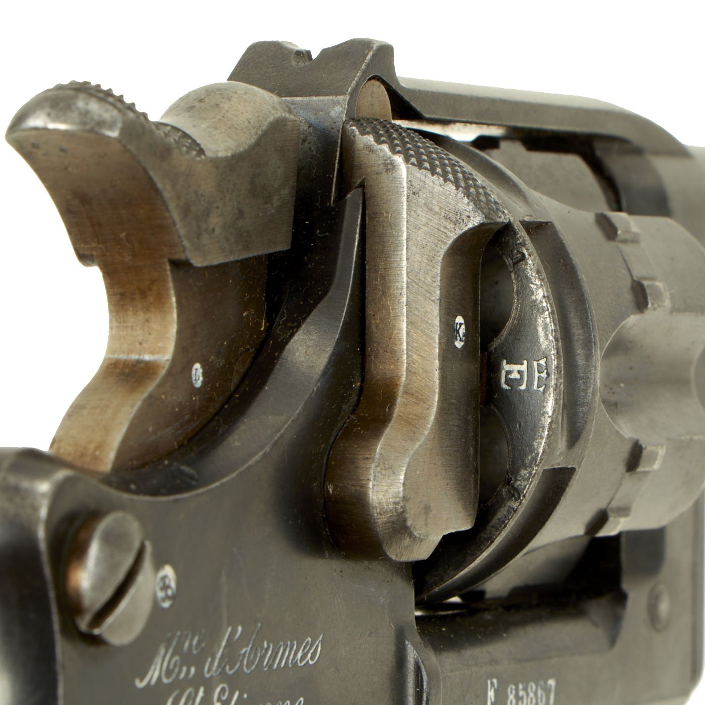 Original French Modèle 1892 Lebel Revolver in 8mm dated 1896 - Serial ...