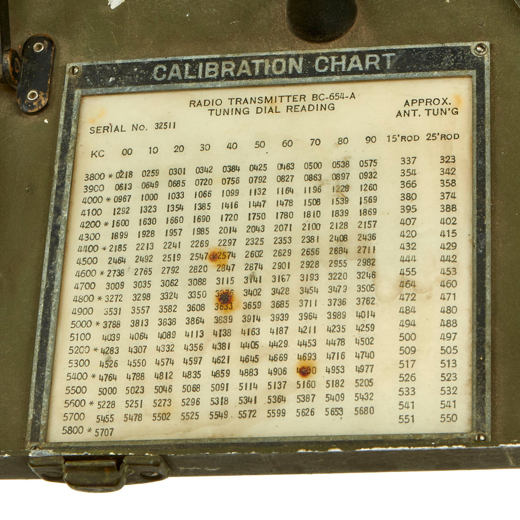Original U.S. WWII SCR-284 Signal Corps Radio Set by Crosley ...