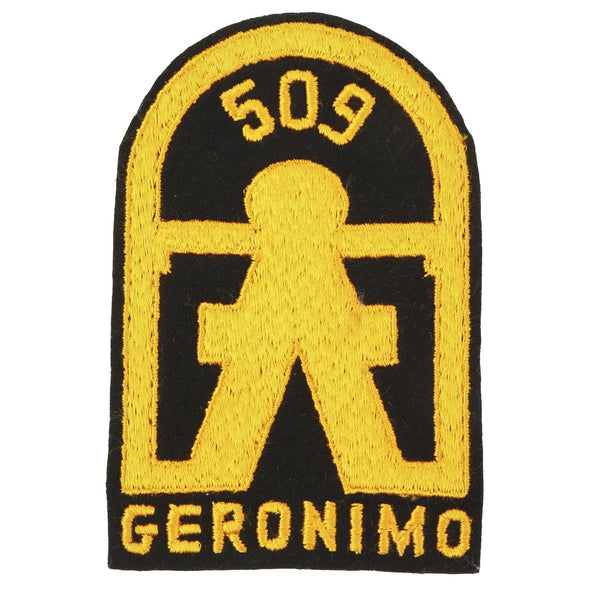Original U.S. WWII 509th Parachute Infantry Regiment Geronimo Army of ...