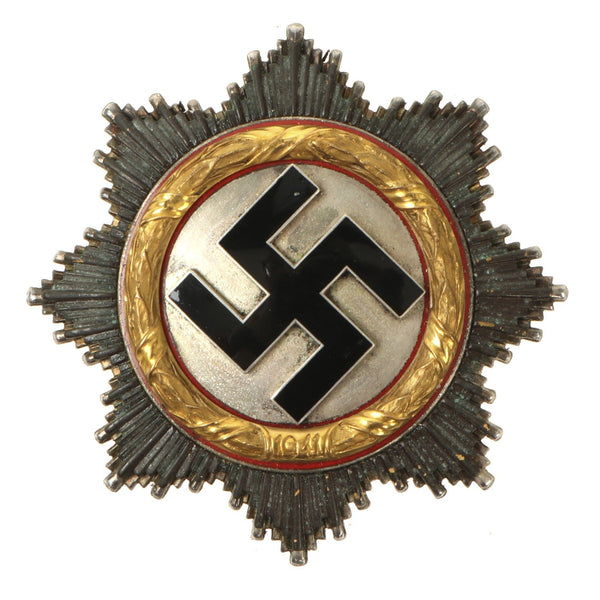 Original Rare German WWII Gold 1941 German Cross Award Metal Badge by ...