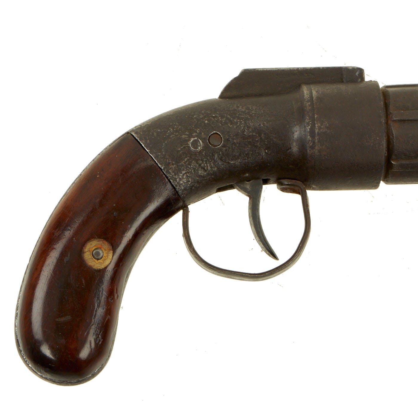 Original U.S. Sprague & Marston Double Action Percussion Pepperbox Rev ...