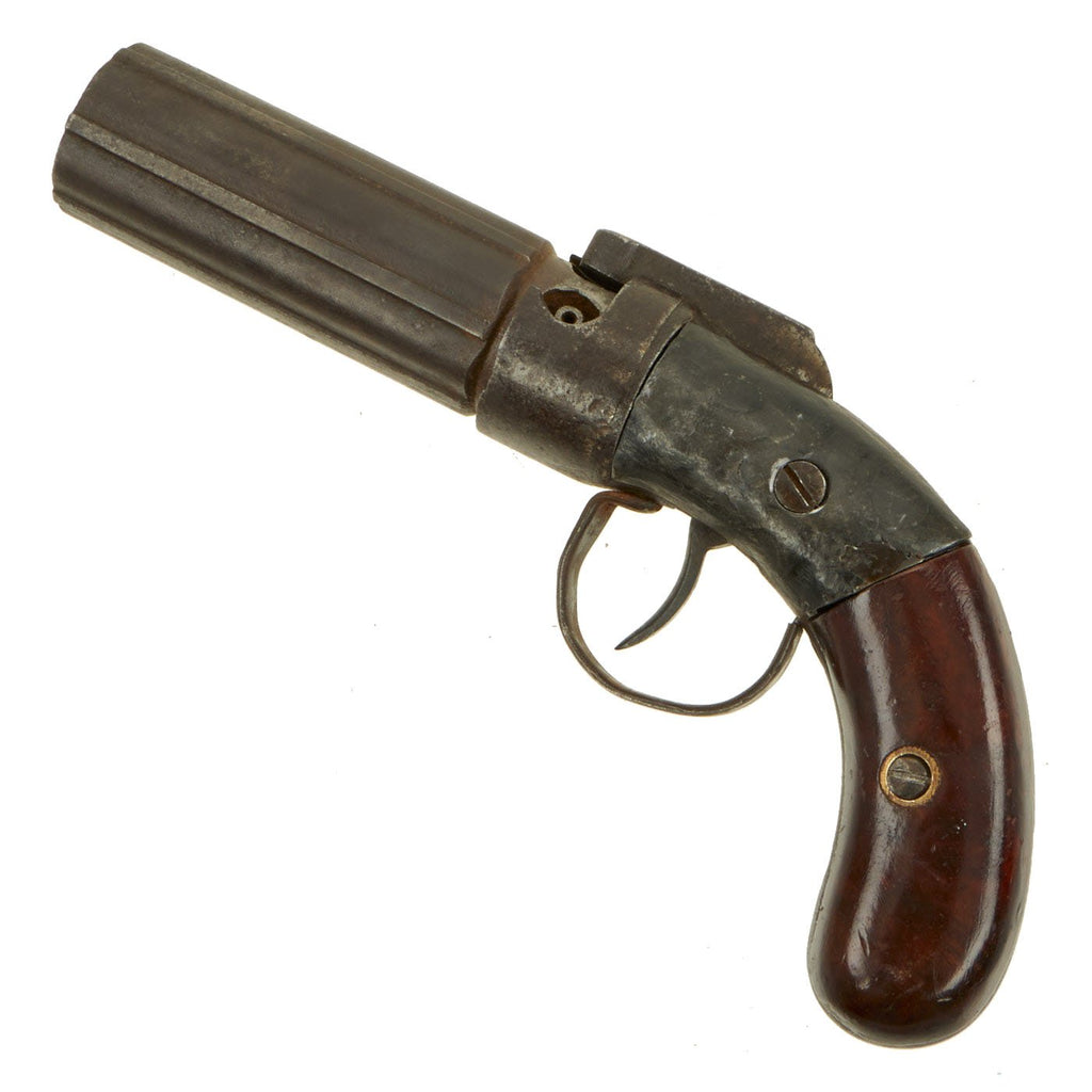 Original U.S. Sprague & Marston Double Action Percussion Pepperbox Rev ...