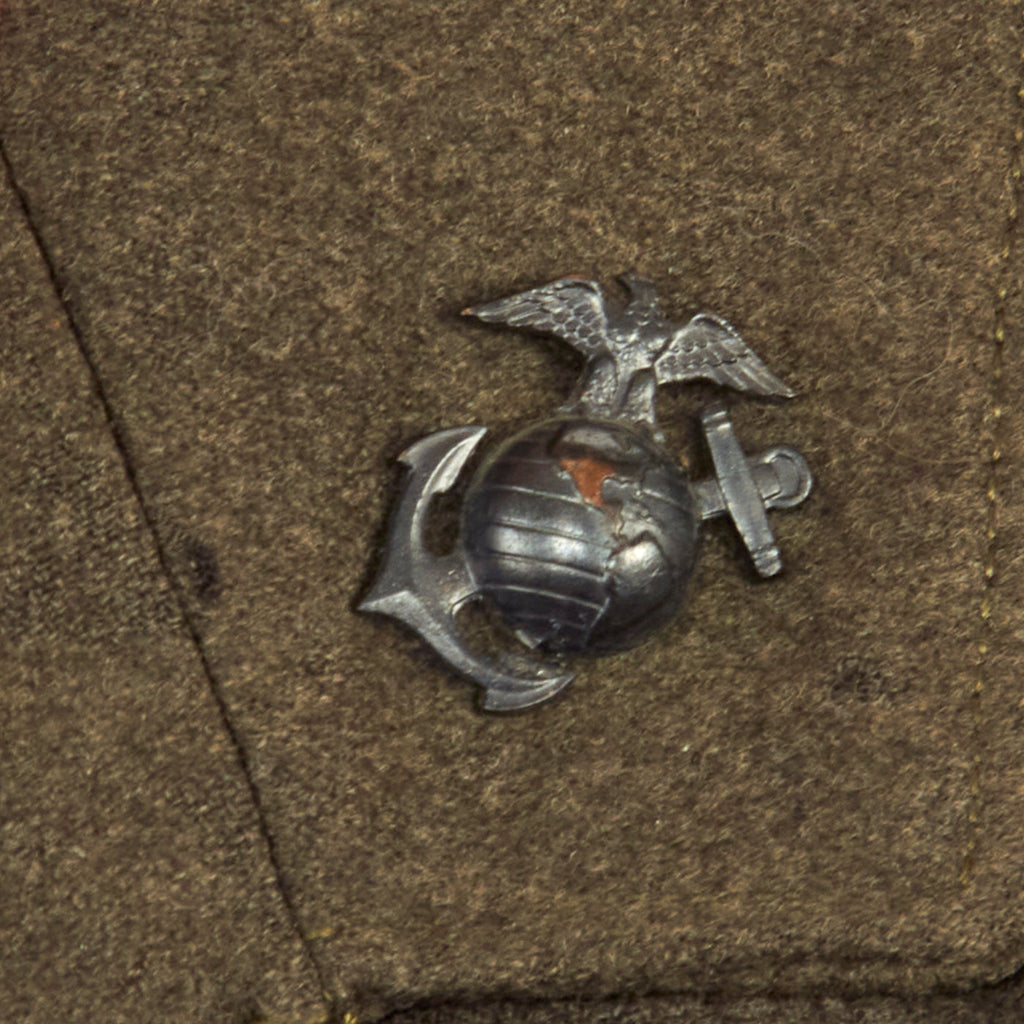 Original U.S. WWII Named US Marine Corps Ship’s Detachment Modified Va ...