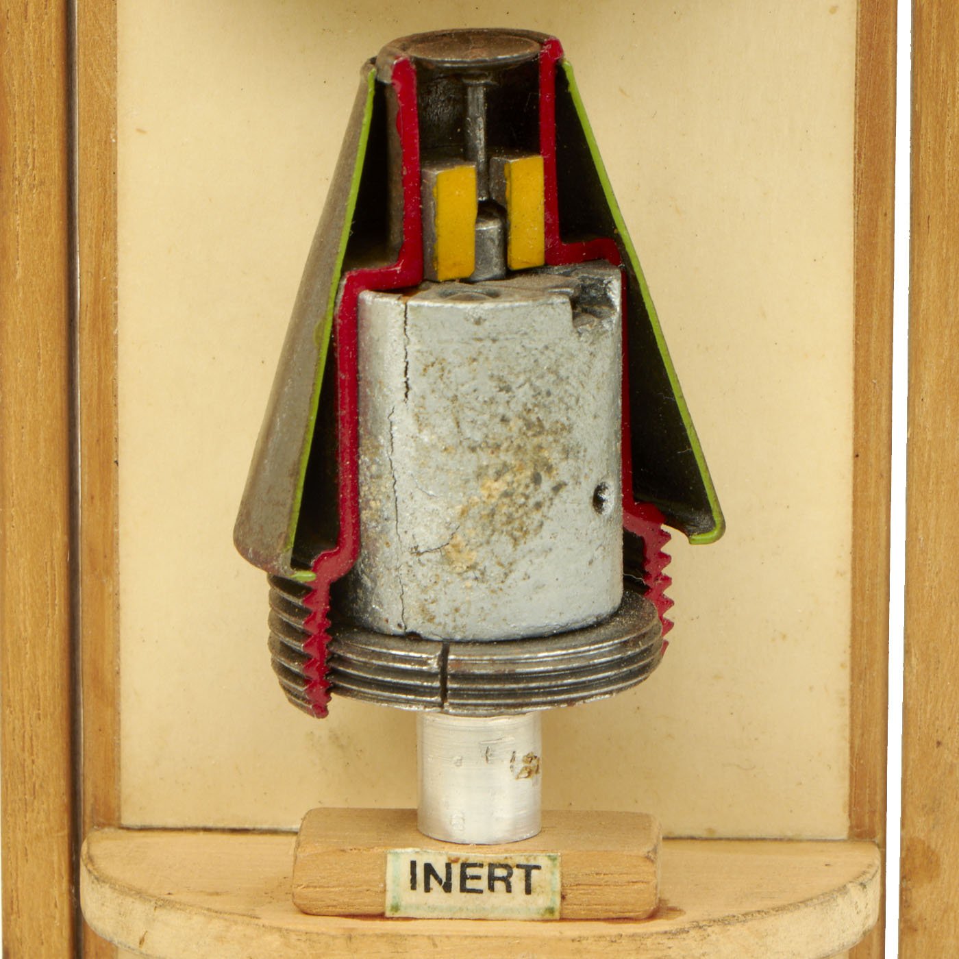 Original Set of 2 German WWII Inert Display Cutaway Artillery Fuses in ...