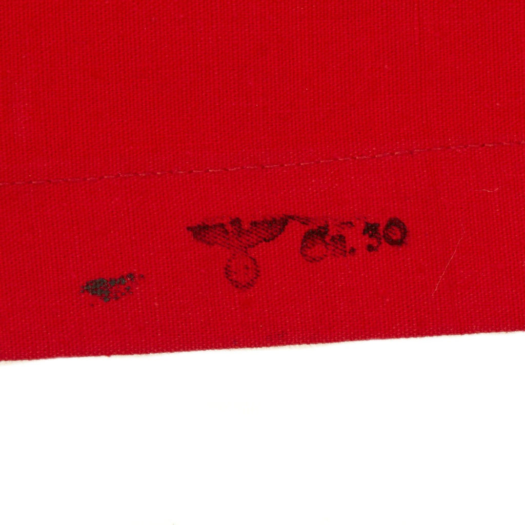 Original German WWII Tank Identification Flag with Waffen Proof - 29 ...