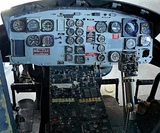 Original U.S. Vietnam War Bell UH-1 Iroquois Huey Instrument Control P ...