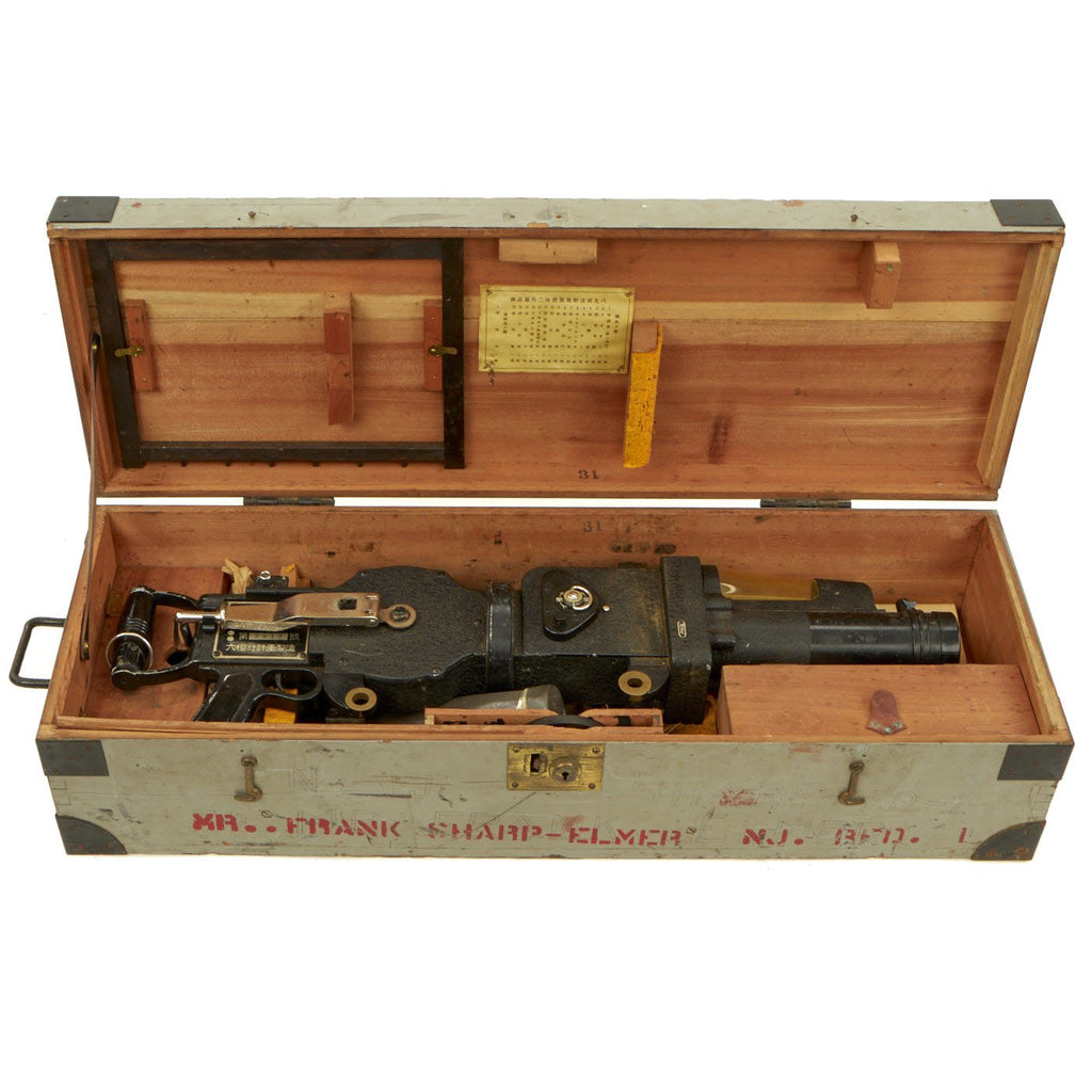 Original Japanese WWII Type 89 Rokuohsha Machine Gun Camera with Trans ...