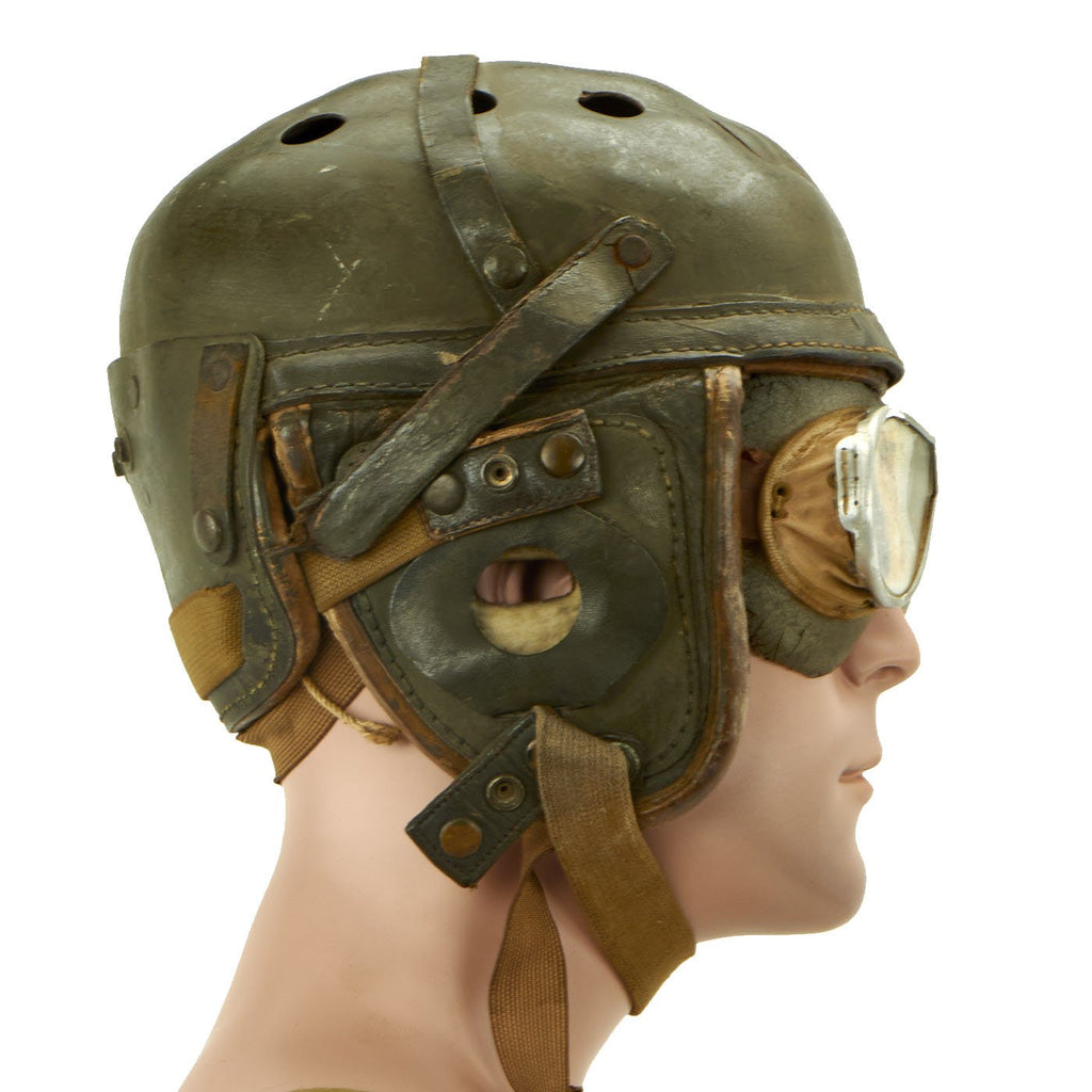 Original U.S. WWII Tanker Set - Coveralls - M38 Helmet - Resistal Gogg ...