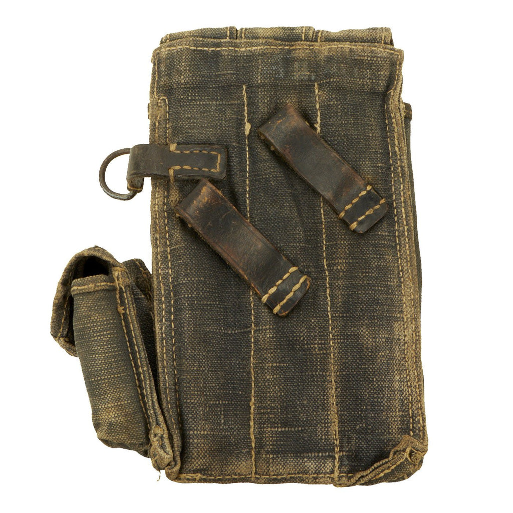 Original German WWII MP40 Magazine Pouch Constructed of Blue Blended W ...