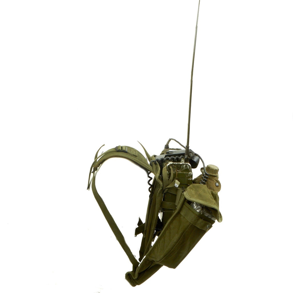 Original Vietnam War U.S.M.C. Radio Set RT-505B / PRC-25 Backpack Radi ...