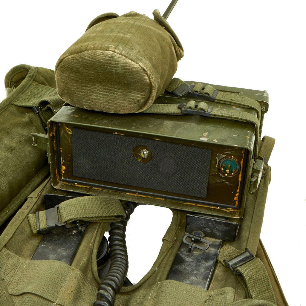 Original Vietnam War U.S.M.C. Radio Set RT-505B / PRC-25 Backpack Radi ...