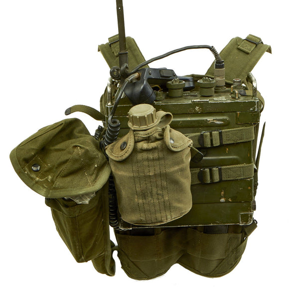Original Vietnam War U.S.M.C. Radio Set RT-505B / PRC-25 Backpack Radi ...