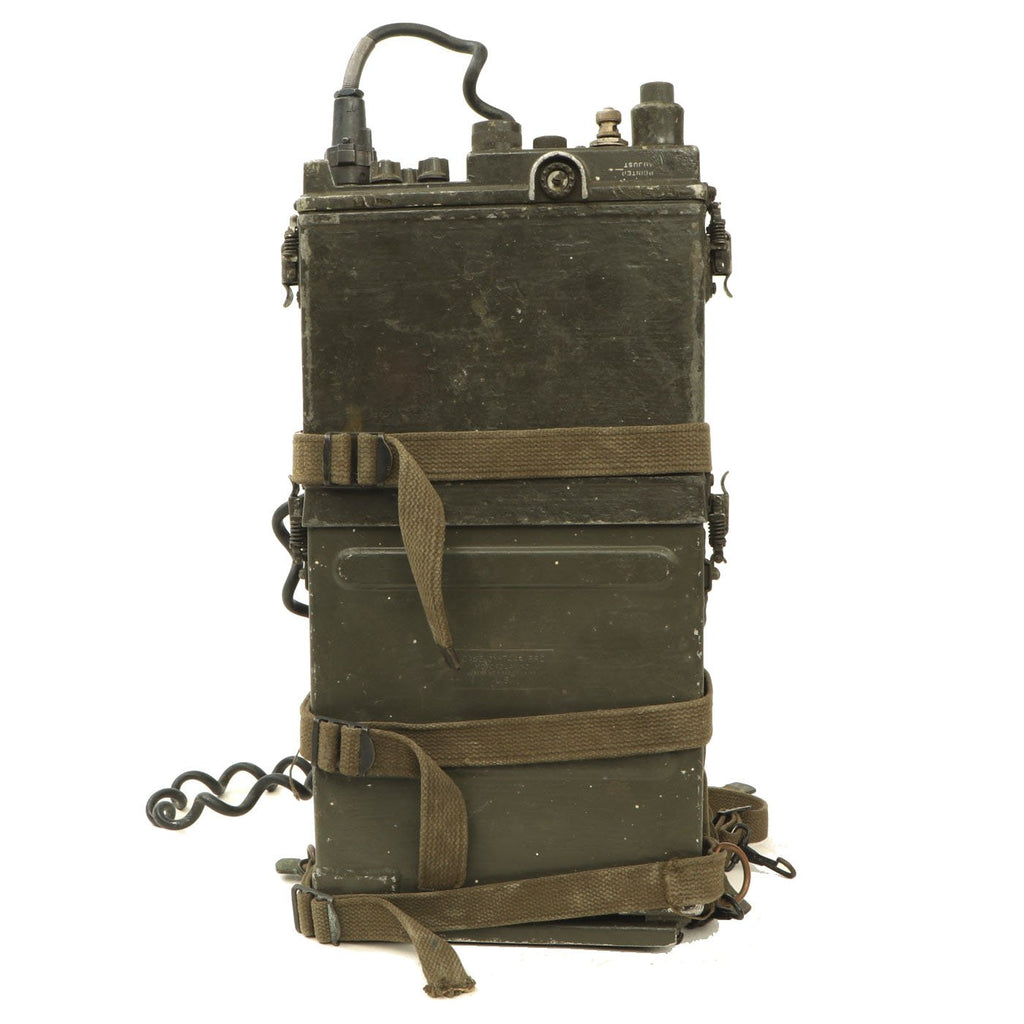 Original U.S. Korean War Vietnam War AN/PRC-10 Backpack Radio - Serial ...