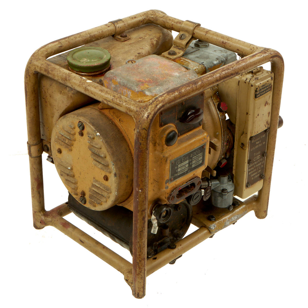 Original German WWII GC400 12/16V 400 Watt Generator made by DKW and H ...