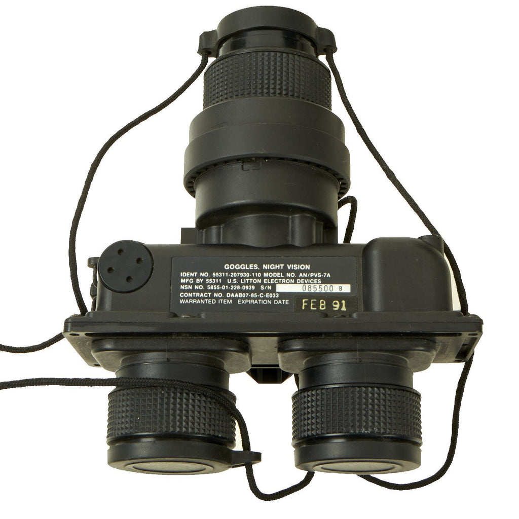 Original U.S. Gulf War 1991 Night Vision Goggles AN/PVS-7A by Litton E ...