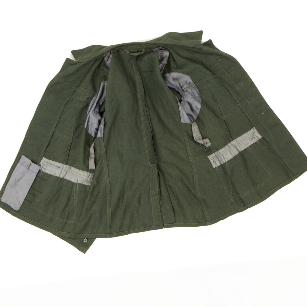 Original German WWII Luftwaffe HBT Reed Green M43 Tunic in Mint Condit ...