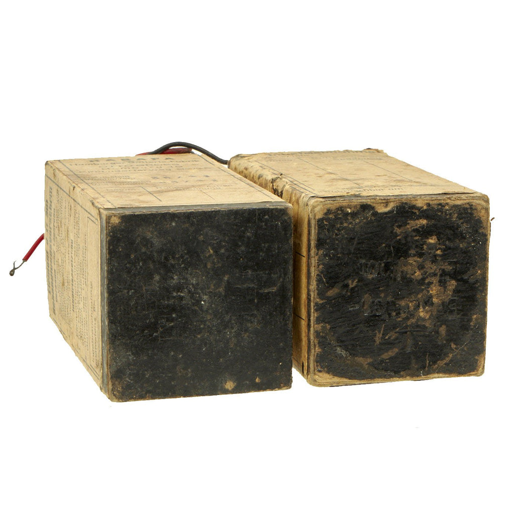 Original German WWII Set of Two Element D (T 30) Batteries for the FF ...